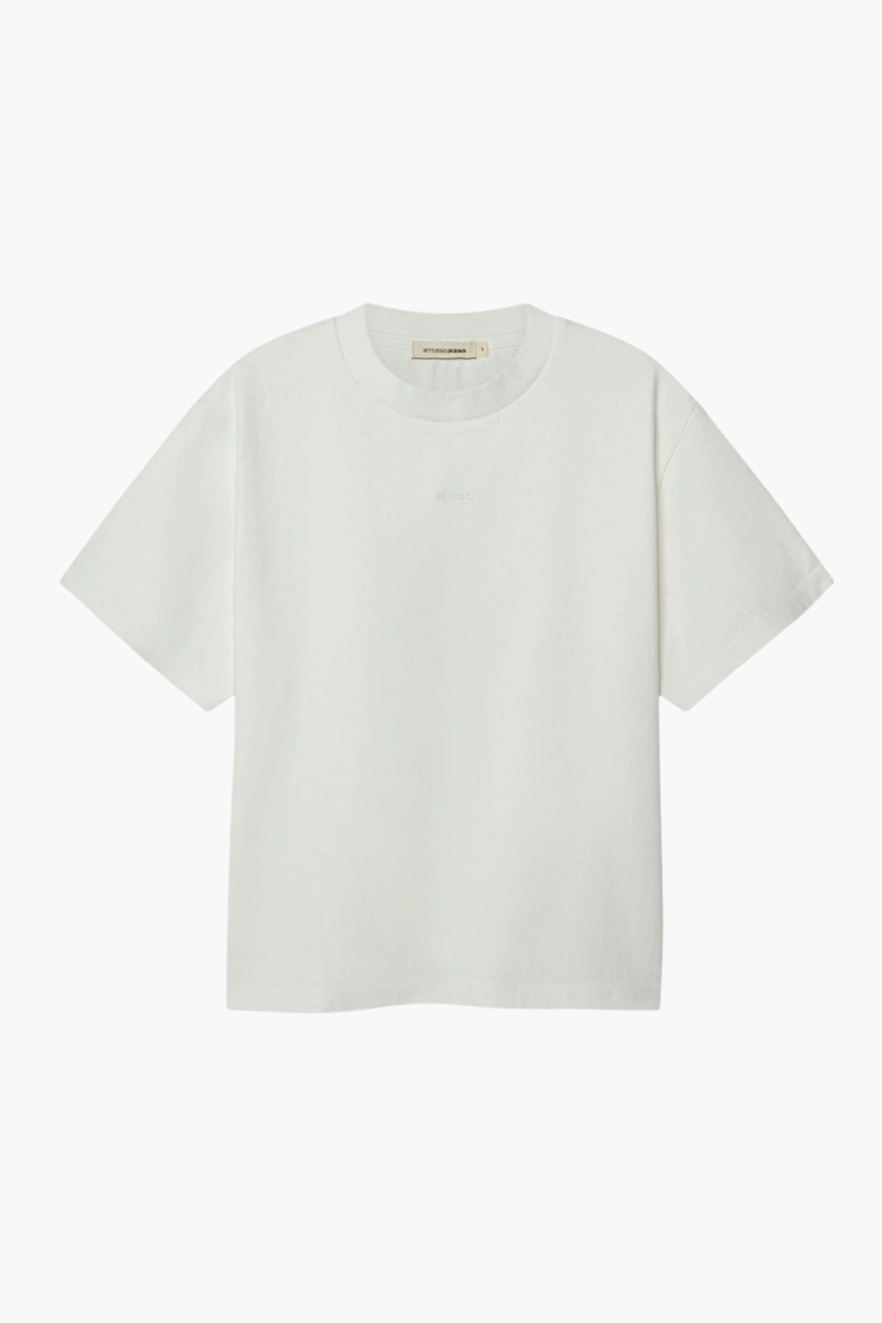 Cotton Boxed Tee White